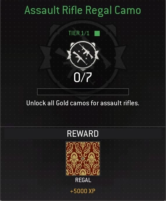 Regal Camouflage | Call of Duty Wiki | Fandom