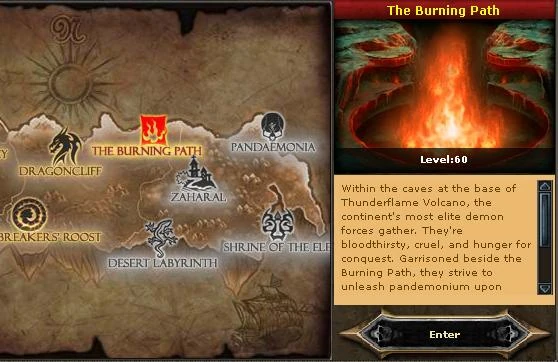 Dungeons/The Burning Path | Call Of Gods Wiki | Fandom