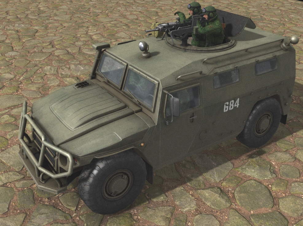 GAZ Tigr AGS(PKP) | Calltoarms Wiki | Fandom