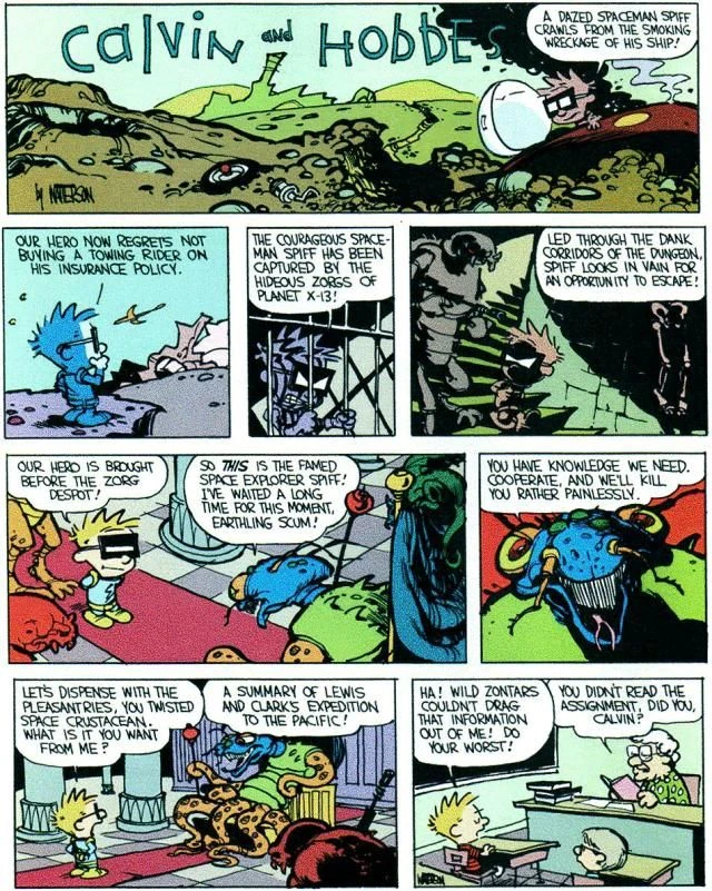 Zontar sauvage | Wiki Calvin & Hobbes | Fandom