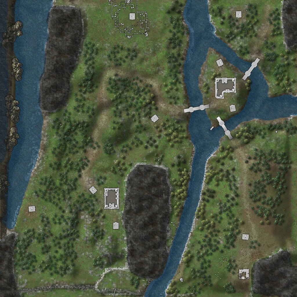 Pennines Mountains Map