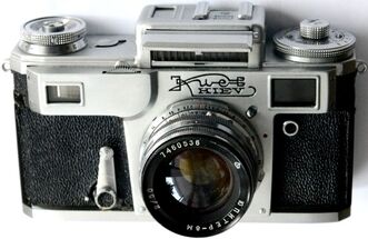 Kiev rangefinder | Camerapedia | Fandom