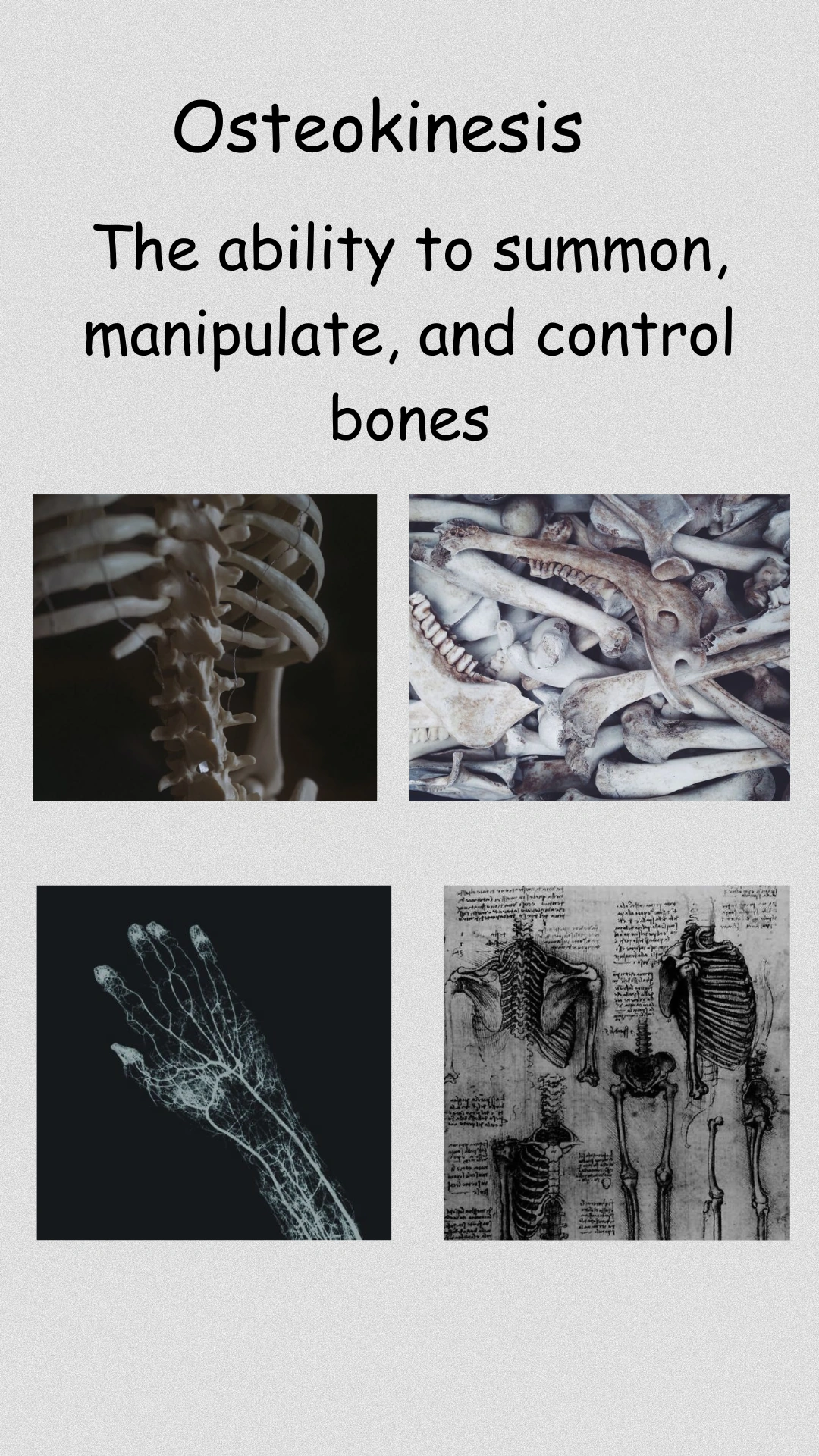 Osteokinesis | Camp Olympia Wiki | Fandom