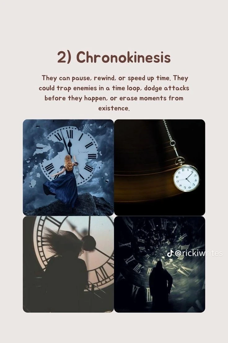 Chronokinesis | Camp Olympia Wiki | Fandom