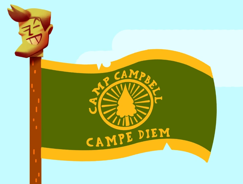 Camp Campbell Flagpole | Camp Camp Wiki | Fandom