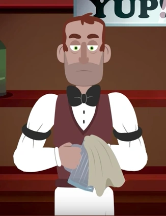 Barkeep | Camp Camp Wiki | Fandom