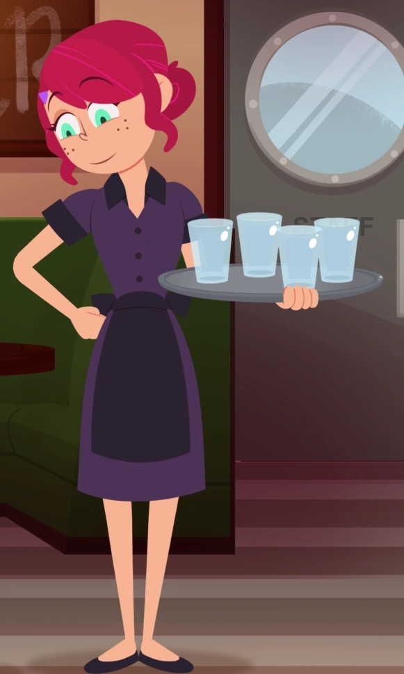Cute Waitress | Camp Camp Wiki | Fandom