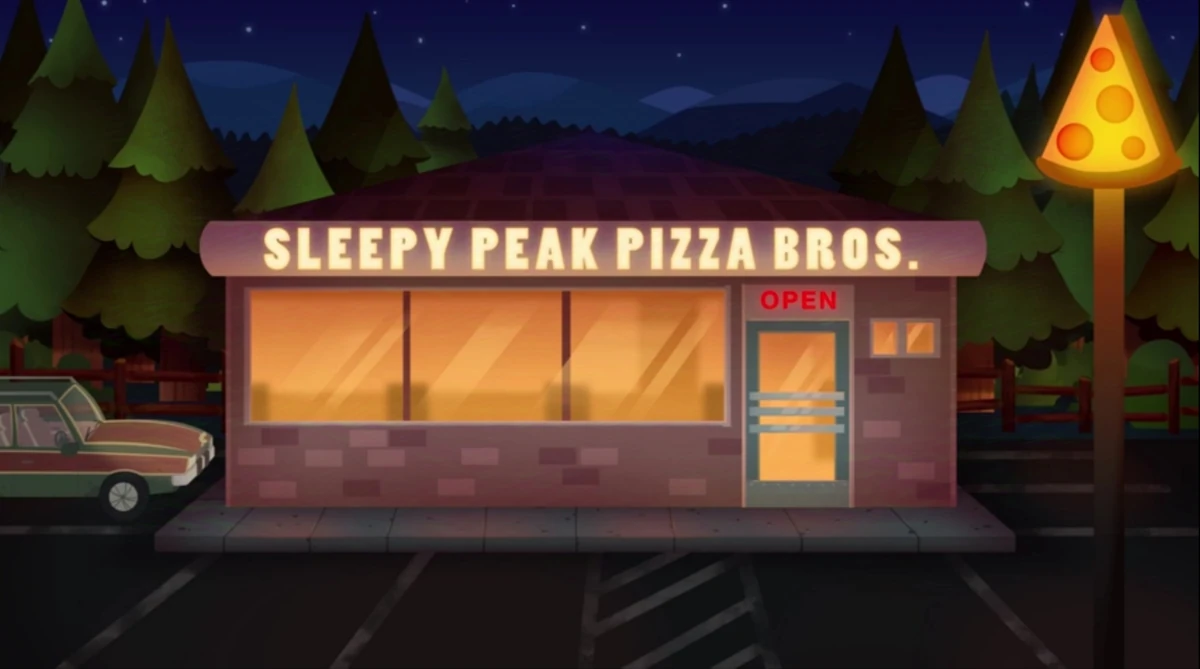 Sleepy Peak Pizza Bros. | Camp Camp Wiki | Fandom