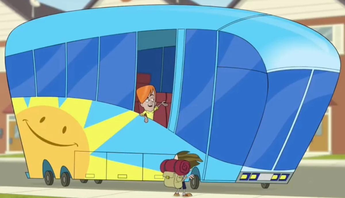 Camp Sunny Smiles bus | Camp Lakebottom Wiki | Fandom