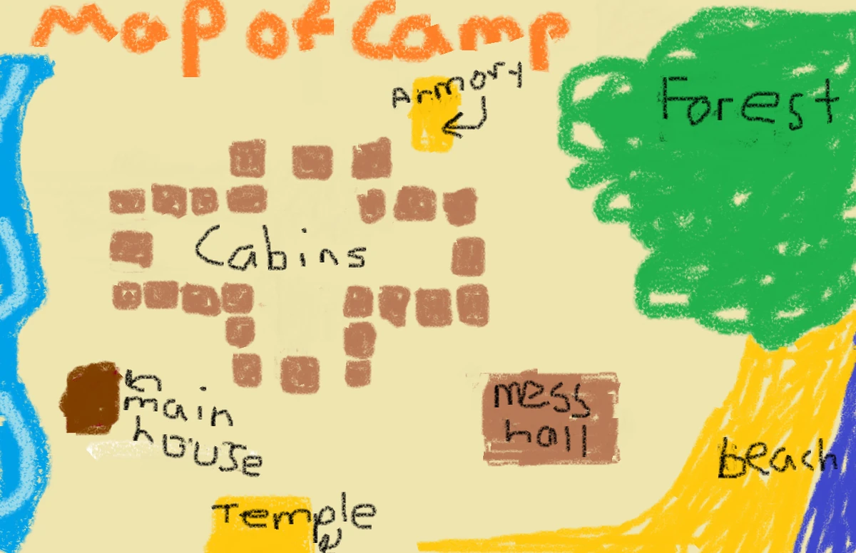 User blog:JaguarStar190/Map of Camp | Camp Pyramid Roleplaying Wiki ...