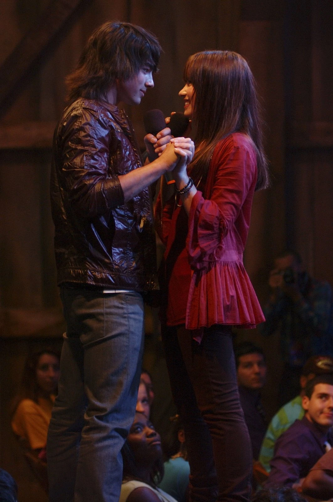 Camp Rock Mitchie And Shane Kiss