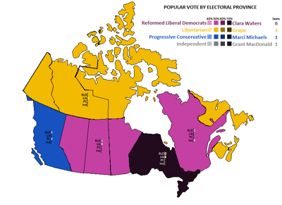 First Canadian Federal Election | Canadian Gov Sim Wiki | Fandom