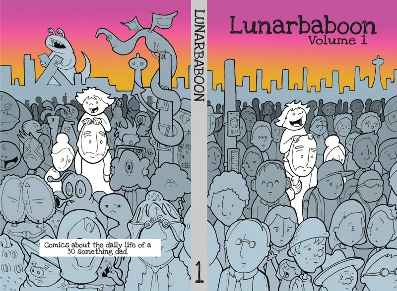 Lunarbaboon Volume 1 | Canadian Indie Comic Books Wiki | Fandom