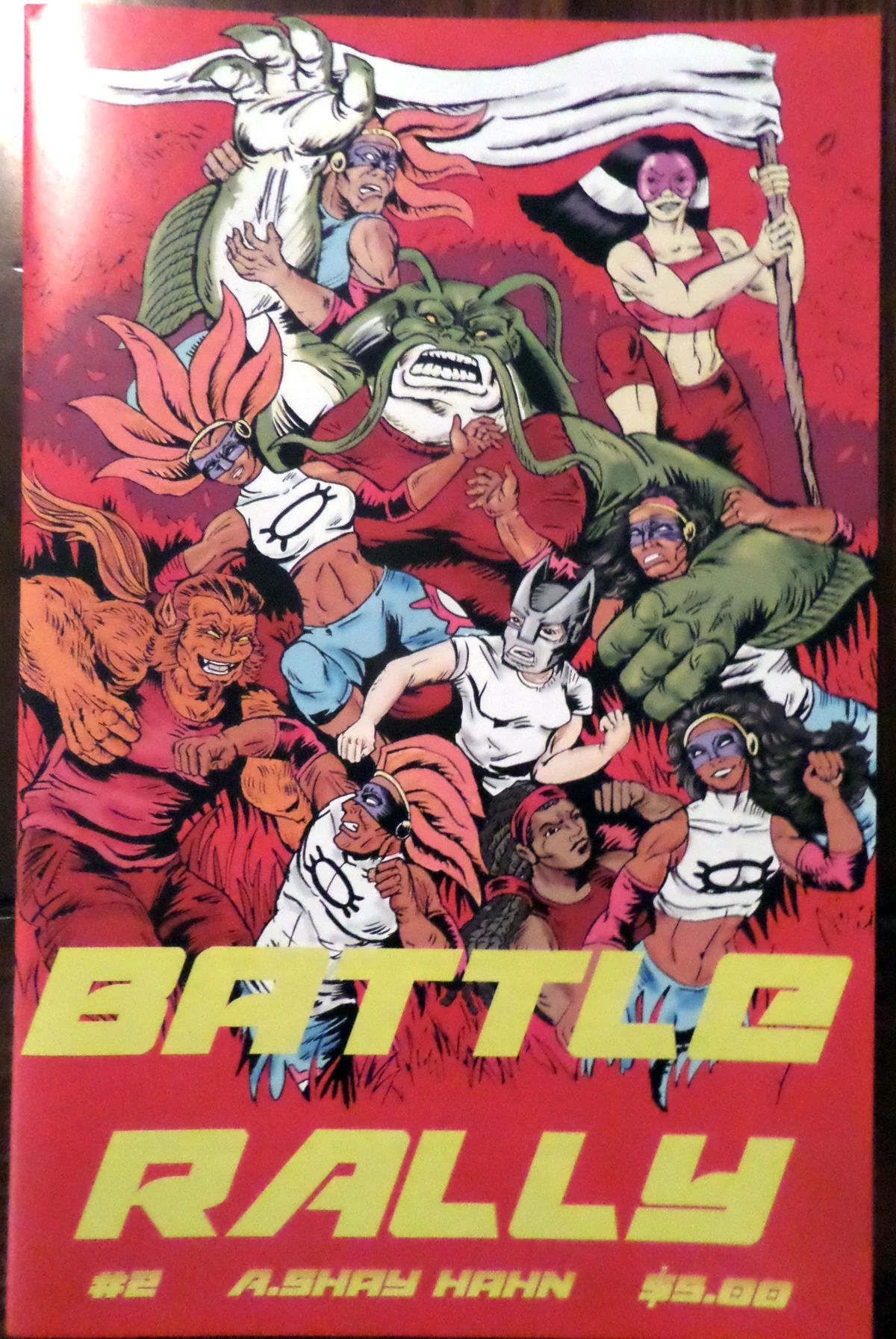 Battle Rally Issue 2 | Canadian Indie Comic Books Wiki | Fandom
