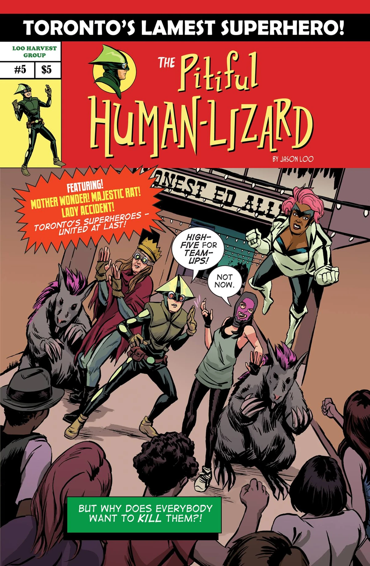 The Pitiful Human Lizard Issue 5 | Canadian Indie Comic Books Wiki | Fandom
