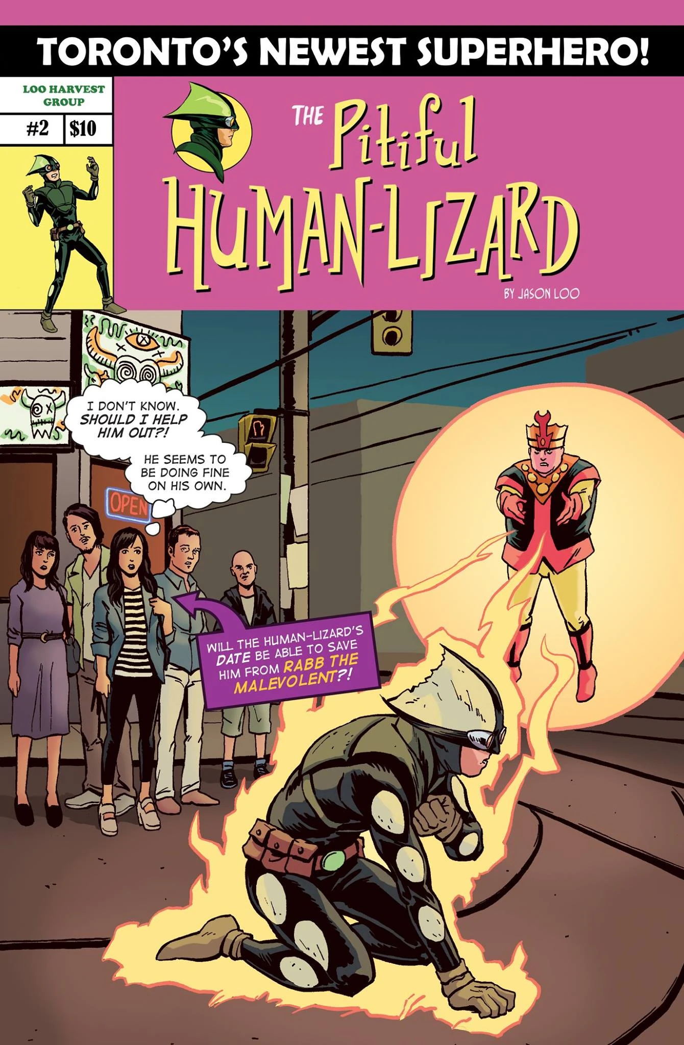 The Pitiful Human Lizard Issue 2 | Canadian Indie Comic Books Wiki | Fandom