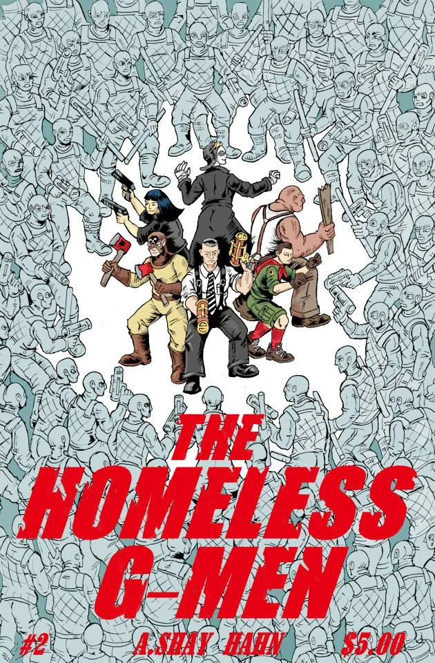 The Homeless G-Men Issue 2 | Canadian Indie Comic Books Wiki | Fandom