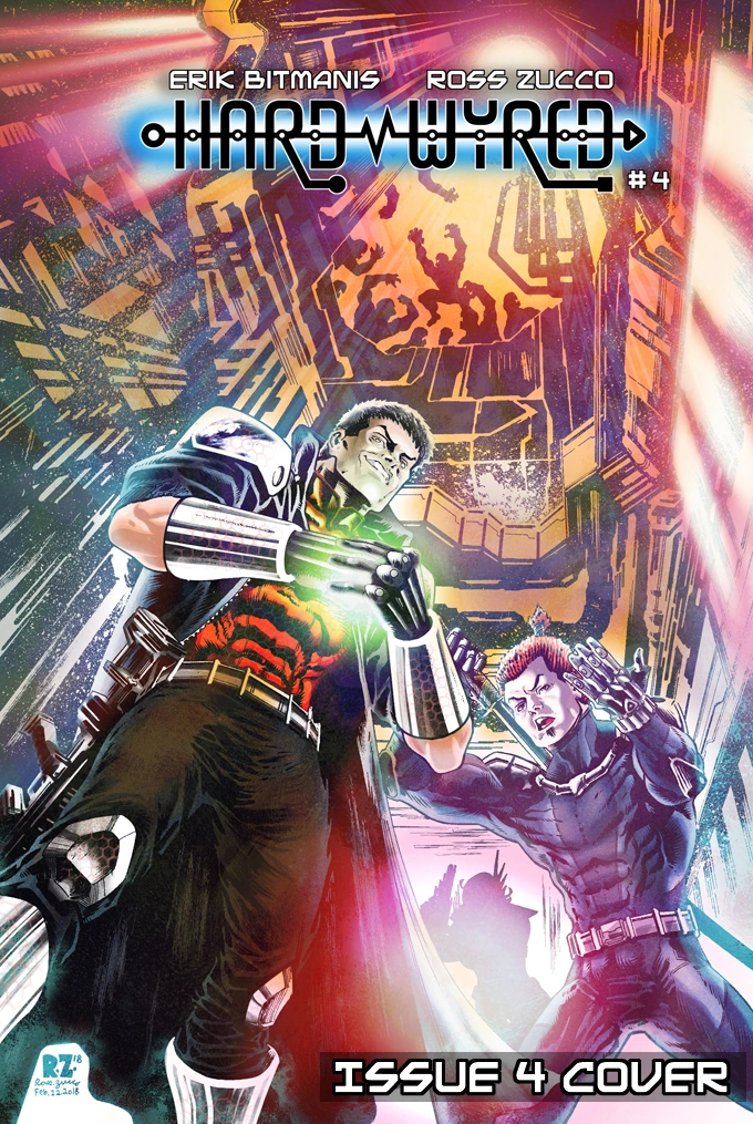 Hard Wyred Issue 4 | Canadian Indie Comic Books Wiki | Fandom