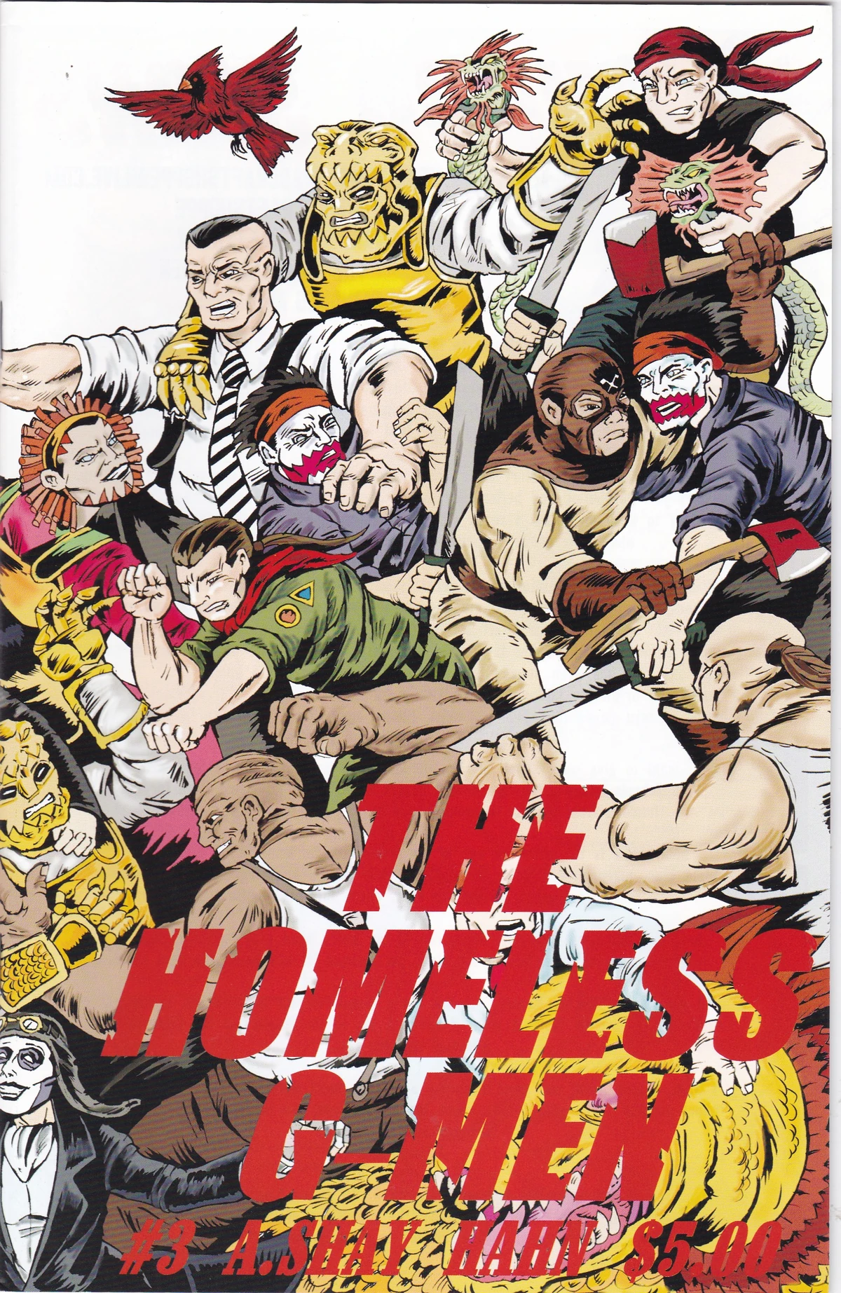 The Homeless G-Men Issue 3 | Canadian Indie Comic Books Wiki | Fandom