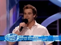 Ryan Hawes | Canadian Idol Wikia | Fandom