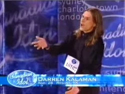 Darren Kalaman | Canadian Idol Wikia | Fandom