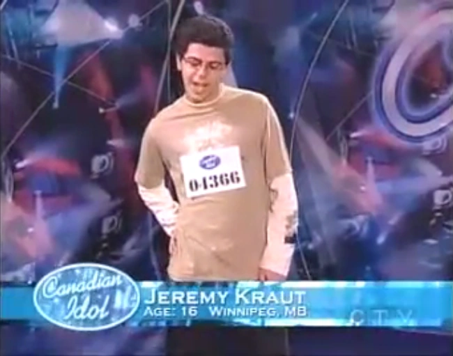 Jeremy Kraut | Canadian Idol Wikia | Fandom