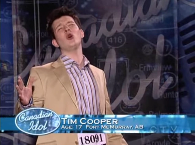Tim Cooper | Canadian Idol Wikia | Fandom