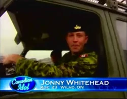 Jonny Whitehead | Canadian Idol Wikia | Fandom