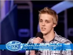 Jean-Alexandre Boisclair | Canadian Idol Wikia | Fandom