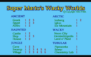 Super Mario's Wacky Worlds | Отменённые игры вики | Fandom