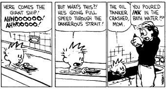 Bathing | The Calvin and Hobbes Wiki | Fandom