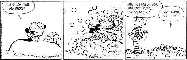 Snow fort | The Calvin and Hobbes Wiki | Fandom