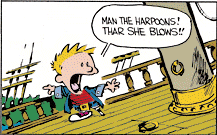 Calvin in Whaler Form | The Calvin and Hobbes Wiki | Fandom