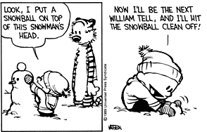 Calvin's snowmen | The Calvin and Hobbes Wiki | Fandom