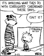 Cardboard box | The Calvin and Hobbes Wiki | Fandom
