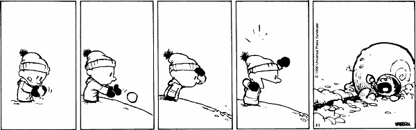 Calvin's snowballs | The Calvin and Hobbes Wiki | Fandom