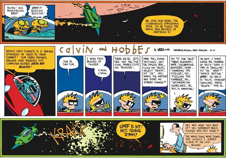 Computer | The Calvin and Hobbes Wiki | Fandom