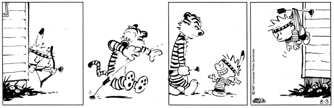 Bow and Arrow | The Calvin and Hobbes Wiki | Fandom