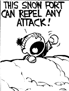 Snow fort | The Calvin and Hobbes Wiki | Fandom