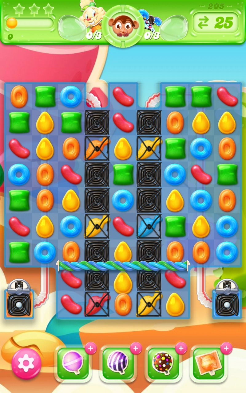 Level 205 Candy Crush