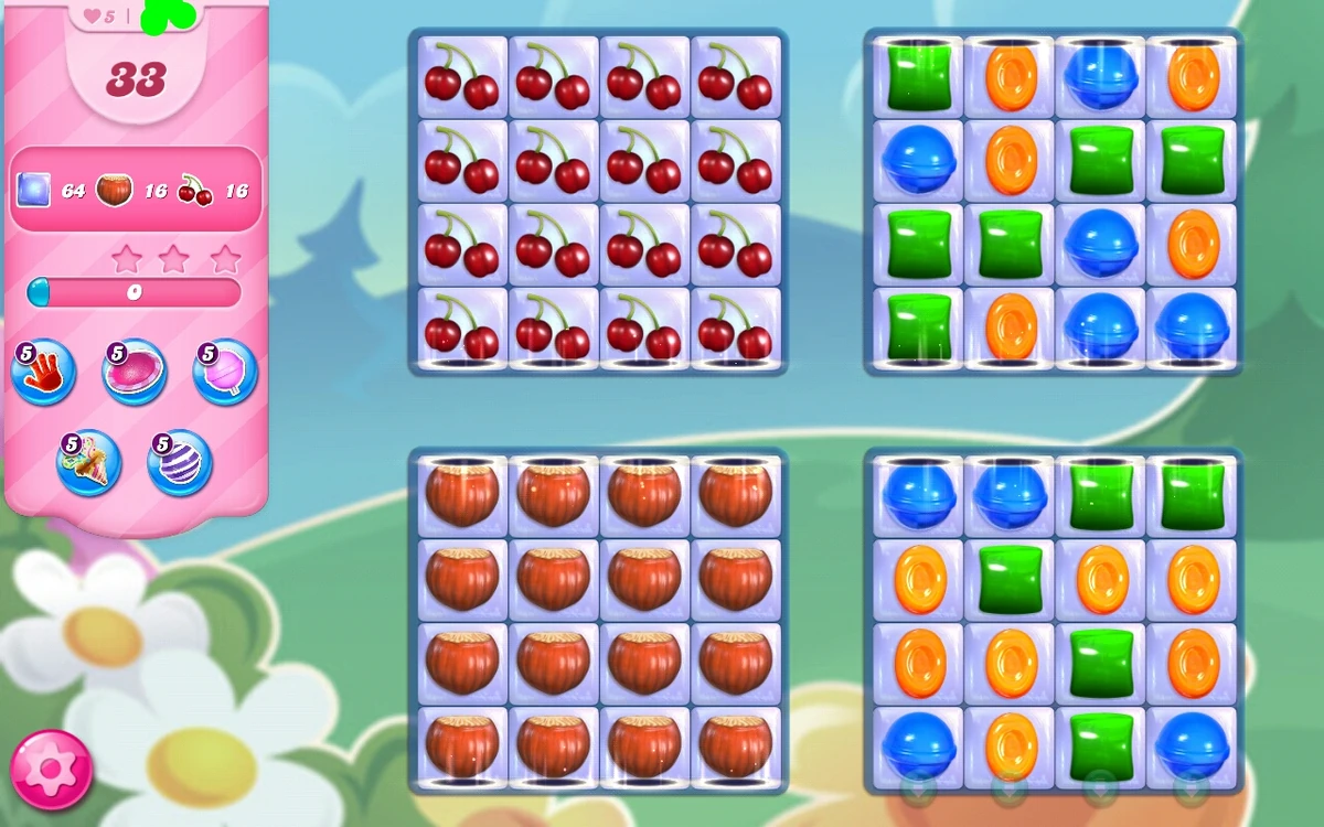 Level 33 (CCGS) | Candy Crush Saga Fanon Wiki | Fandom