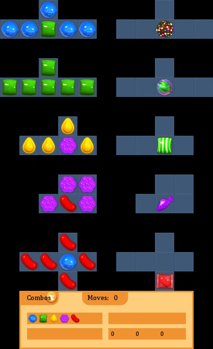 Candy Crush Nec Saga/Combinations | Candy Crush Saga Fanon Wiki | Fandom