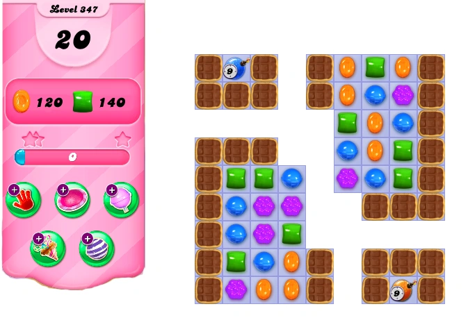 Level 347 (UCCS) | Candy Crush Saga Fanon Wiki | Fandom