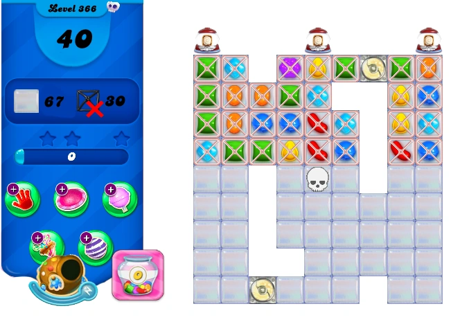 Level 366 (UCCS) | Candy Crush Saga Fanon Wiki | Fandom