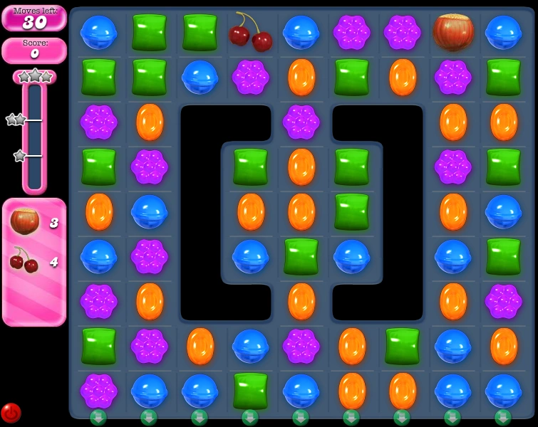 Level 34 (CCSTTT)/Normal | Candy Crush Saga Fanon Wiki | Fandom