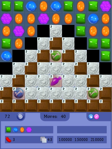 Level 72 (CCSS) | Candy Crush Saga Fanon Wiki | Fandom