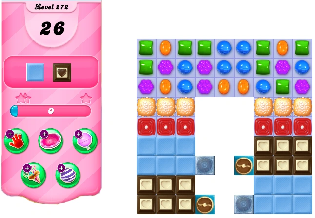 Level 272 (UCCS) | Candy Crush Saga Fanon Wiki | Fandom