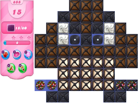 Level 855 CCSS | Candy Crush Saga Fanon Wiki | Fandom