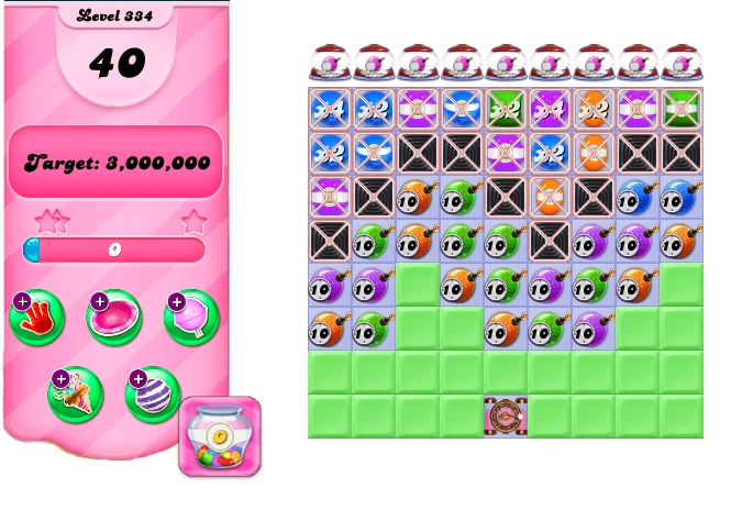 Level 334 (UCCS) | Candy Crush Saga Fanon Wiki | Fandom