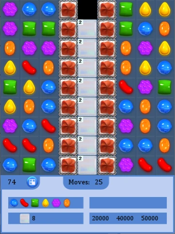 Level 74(CCCS) | Candy Crush Saga Fanon Wiki | Fandom